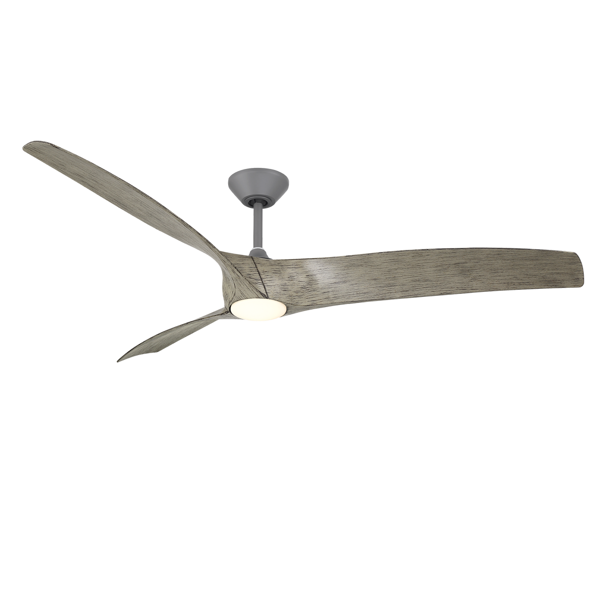 72 inch Zephyr Luminaire Ceiling Fan by Modern Forms - Graphite with W ...