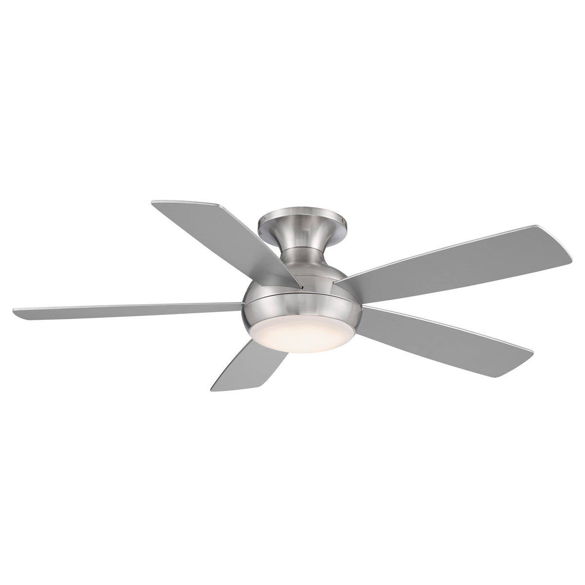 52 inch Odyssey Flush by WAC Smart Fans - Brushed Nickel — Ceiling Fans ...
